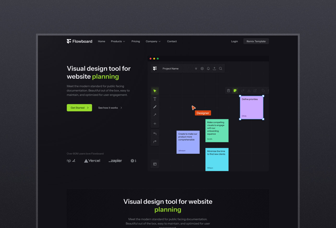 Flowboard - Framer Prototyping Template - Framplates | Framer Templates