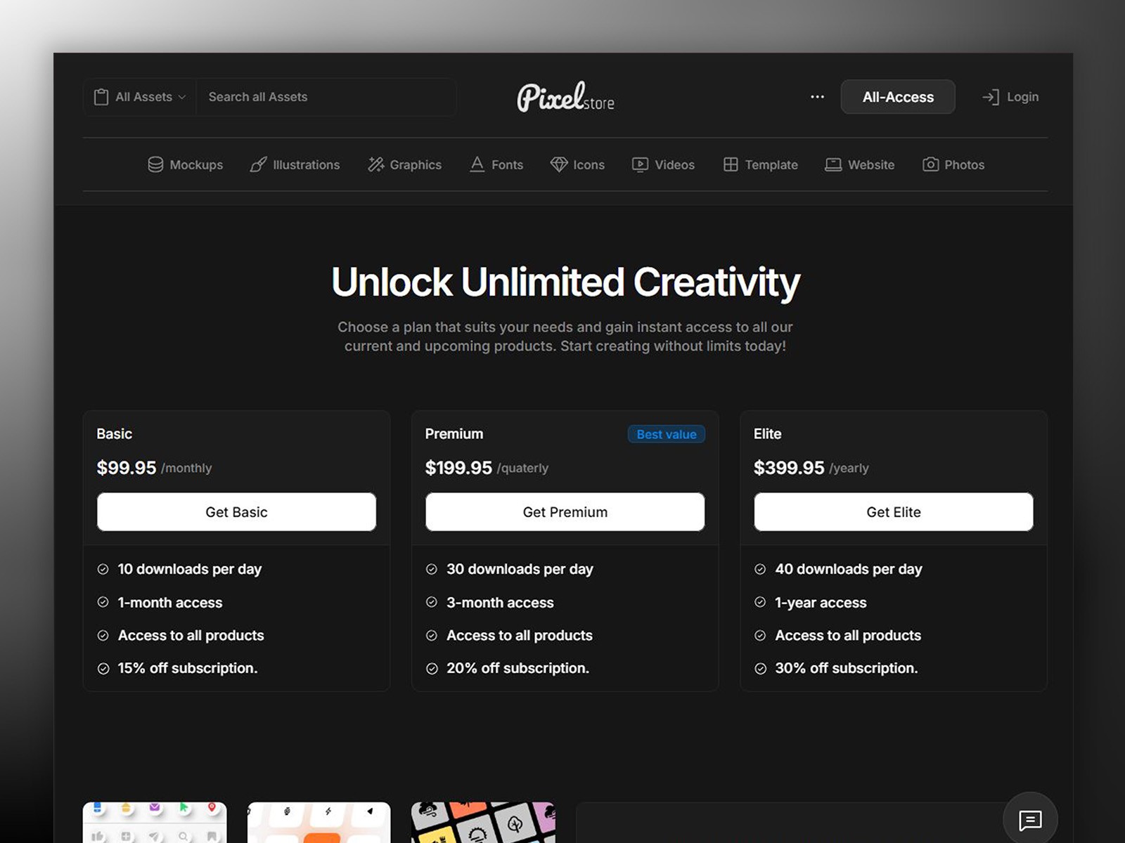 Pixel Store - Ecommerce Website - Framplates | Framer Templates