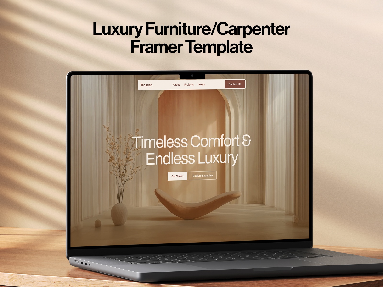 Troscan - Luxury Furniture Shop Framer Templ - Framplates | Framer ...