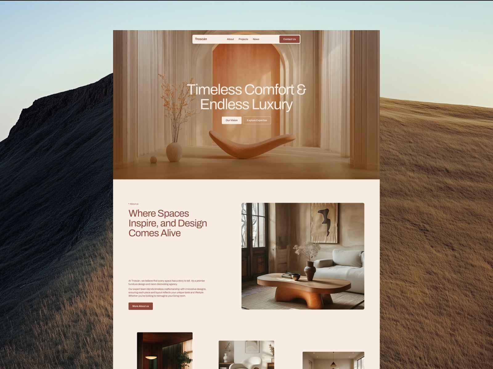 Troscan - Luxury Furniture Shop Framer Templ - Framplates | Framer ...